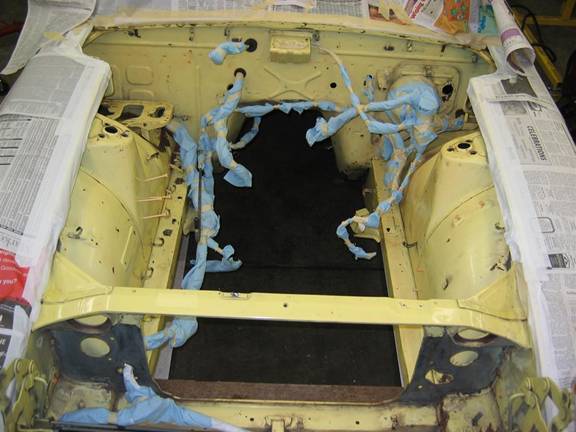 Pulling the motor and attending to the rest of the 240Z chassis