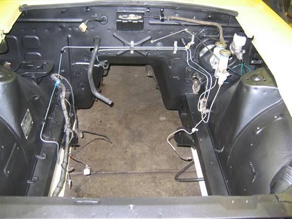 Pulling the motor and attending to the rest of the 240Z chassis